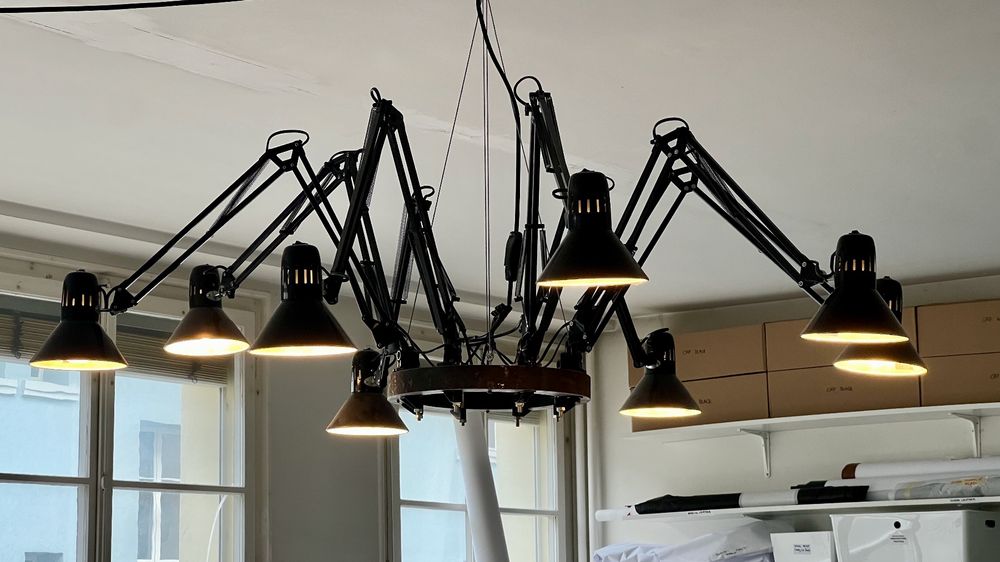 8-flammige Designerlampe «Spinne» (Gebraucht) in Zürich für CHF 289 ...