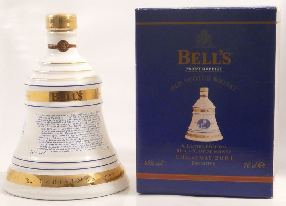 BELL'S 8 Jahre Extra Special Scotch Whisky - Christmas 2001 (Neu und ...