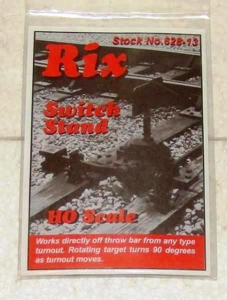 Rix H0 628-13: US - Switch Stand, Bausatz für Weichensteller (Neu und ...