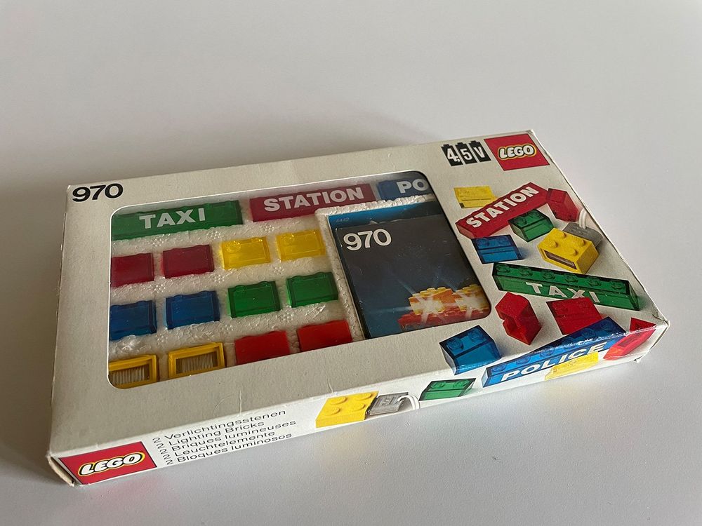 Lego 970 / Original-Packung / 2 Leuchtelemente (Gebraucht) in Alten für CHF 1 – nur Abholung auf ...
