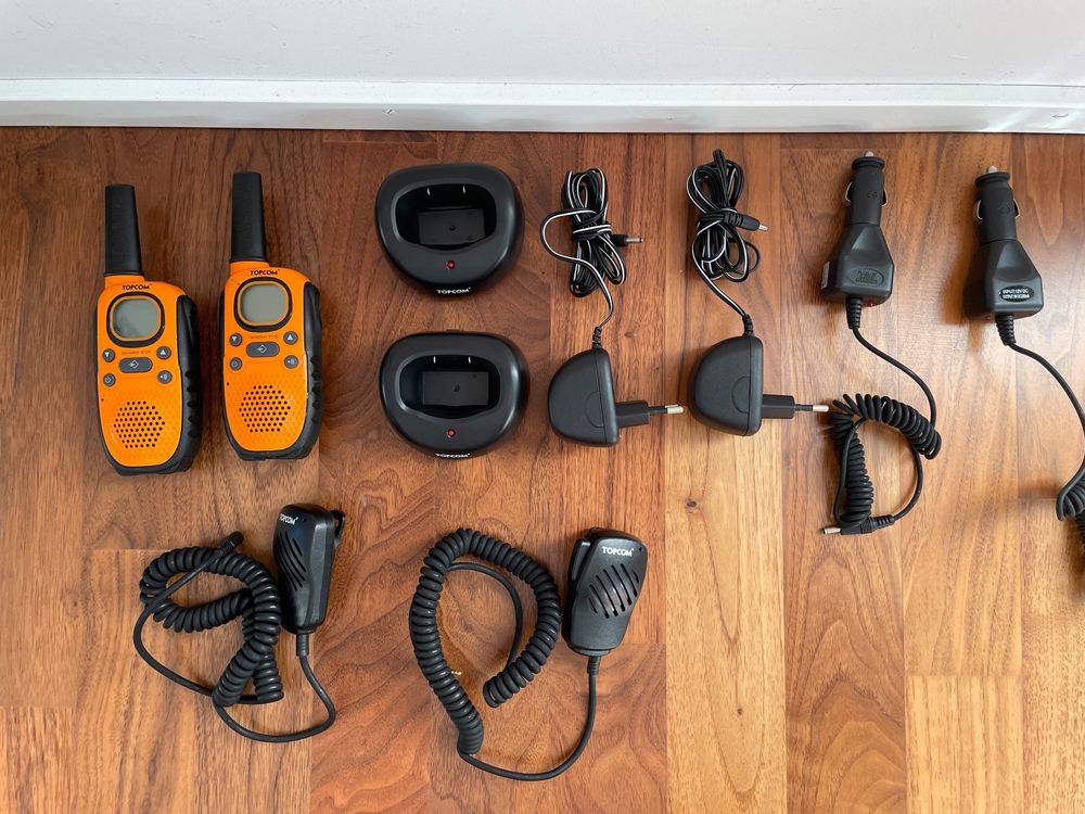 Topcom Twintalker 9100 Long Range, Walke Talke, Mit Zubehör (Gebraucht ...