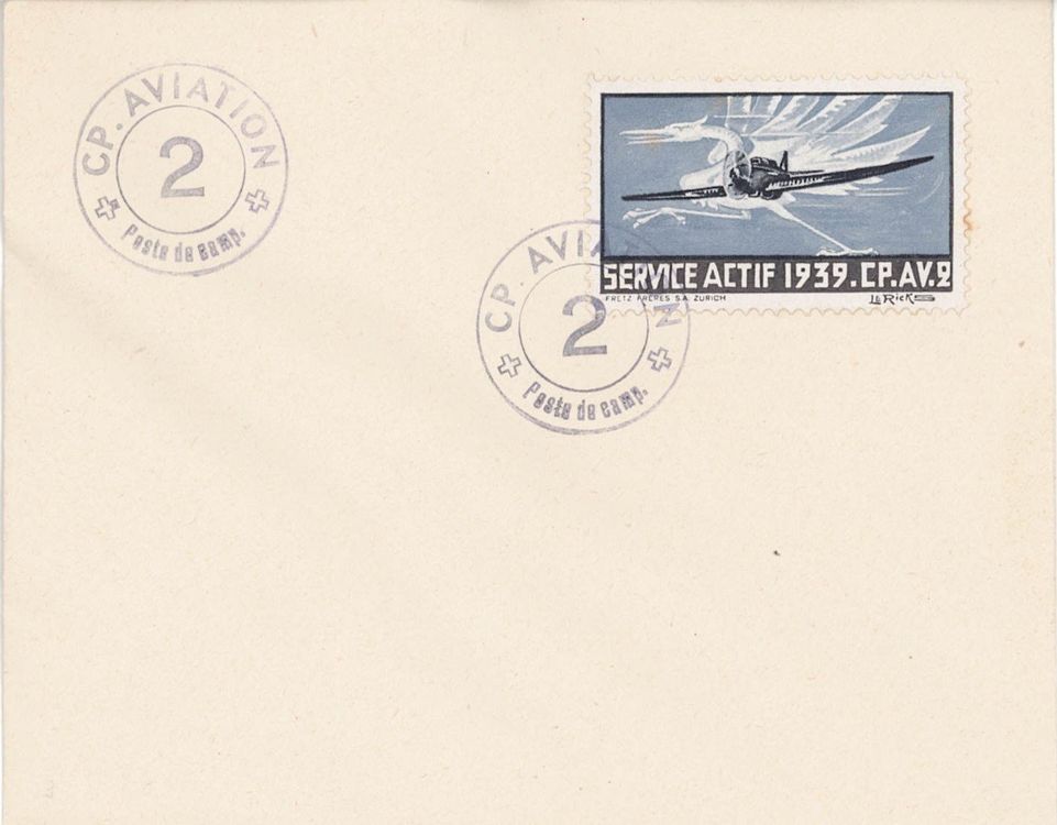 Feldpost mit ...... Flieger (Gebraucht) in Bazenheid für CHF 1.5 – mit Lieferung auf Ricardo kaufen