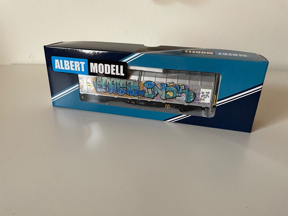 Albert Modell 24501 Schiebewandwagen Hbbillns SBB H0 DC (Gebraucht) in ...