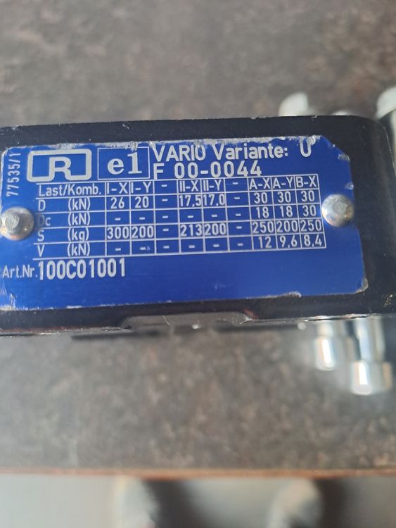 Variobloc Wechselpatte | Kaufen auf Ricardo