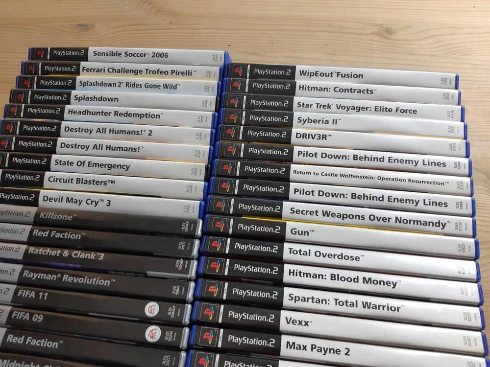 41 Playstation 2 Spiele - PS2 Sammlung - Alle Komplett (Gebraucht) in ...