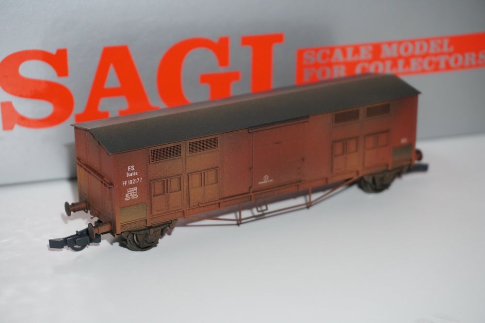 SAGI - FS Italia Spitzdachwagen H0/DC (Gebraucht) in Matten b. Interl ...