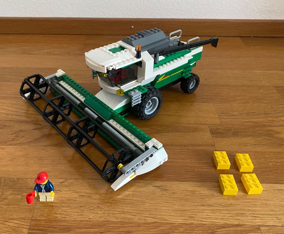 LEGO City Bauernhof Farm 7636 Mähdrescher Combine Harvester (Gebraucht ...