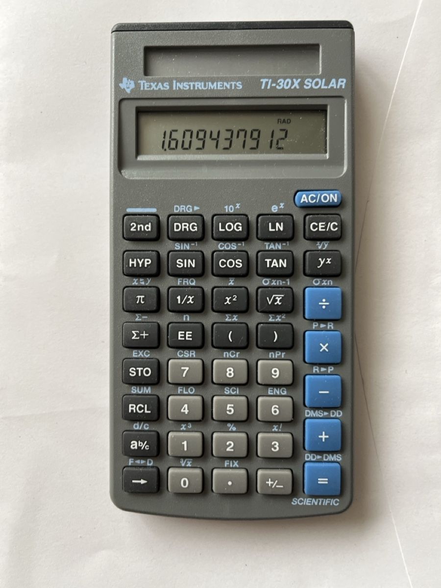 Texas Instruments TI-30X Solar Rechner - Top Zustand! (Neu (gemäss ...