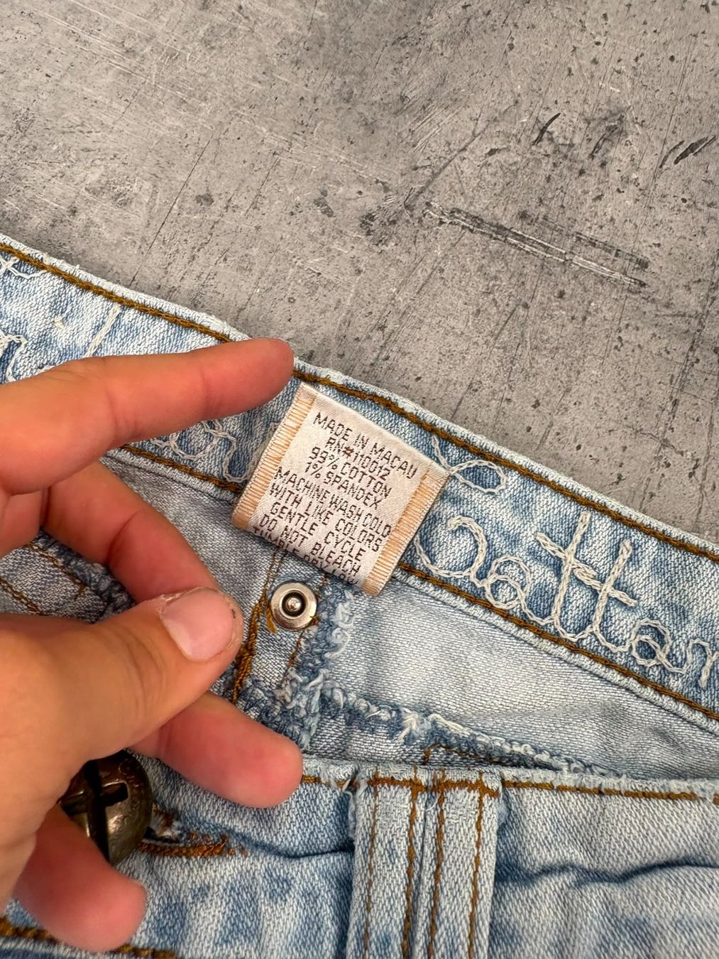 Vintage Miss Me Style Bootcut Flared Jeans (M) (Neuf (Voir description ...