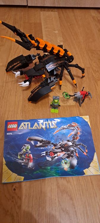 Lego 8076 - Atlantis gigantischer Tiefseeskorpion (Gebraucht) in ...