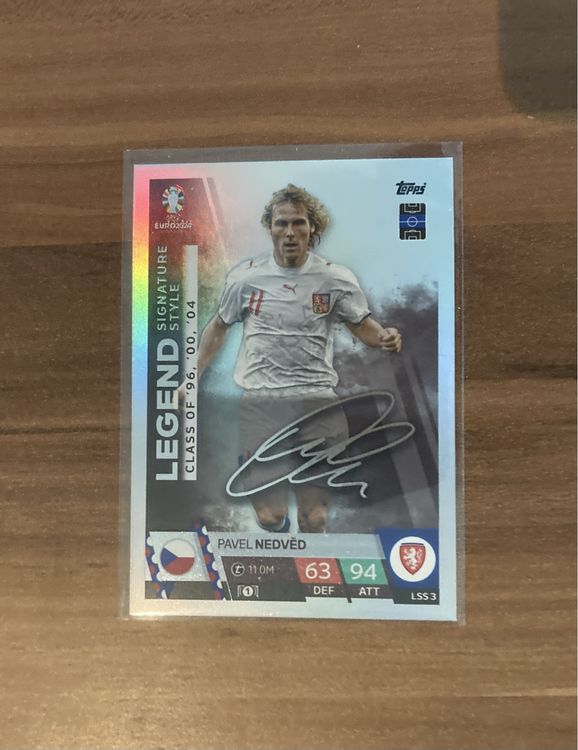Topps Match Attack Legend Pavel Nedved Signature Style | Kaufen auf Ricardo
