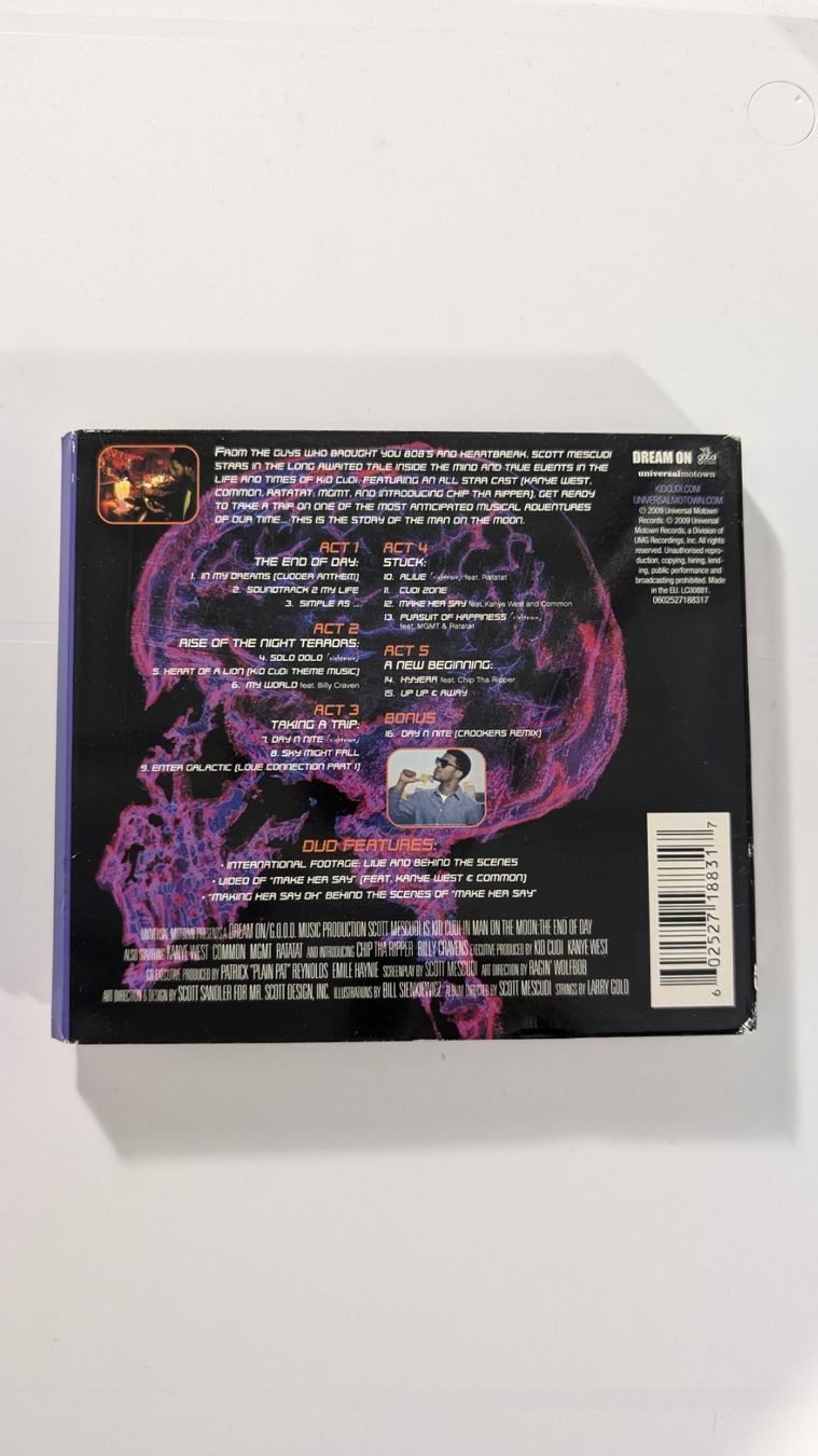 Kid Cudi - Man on the Moon: The End of Day (CD + DVD) (Neu (gemäss ...