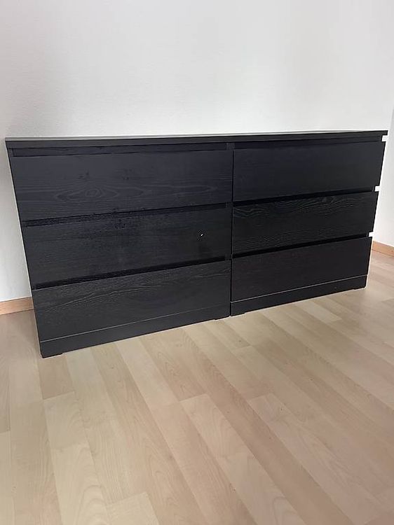 Ikea MALM Kommode schwarz (Gebraucht) in Winterthur für CHF 60 – nur ...