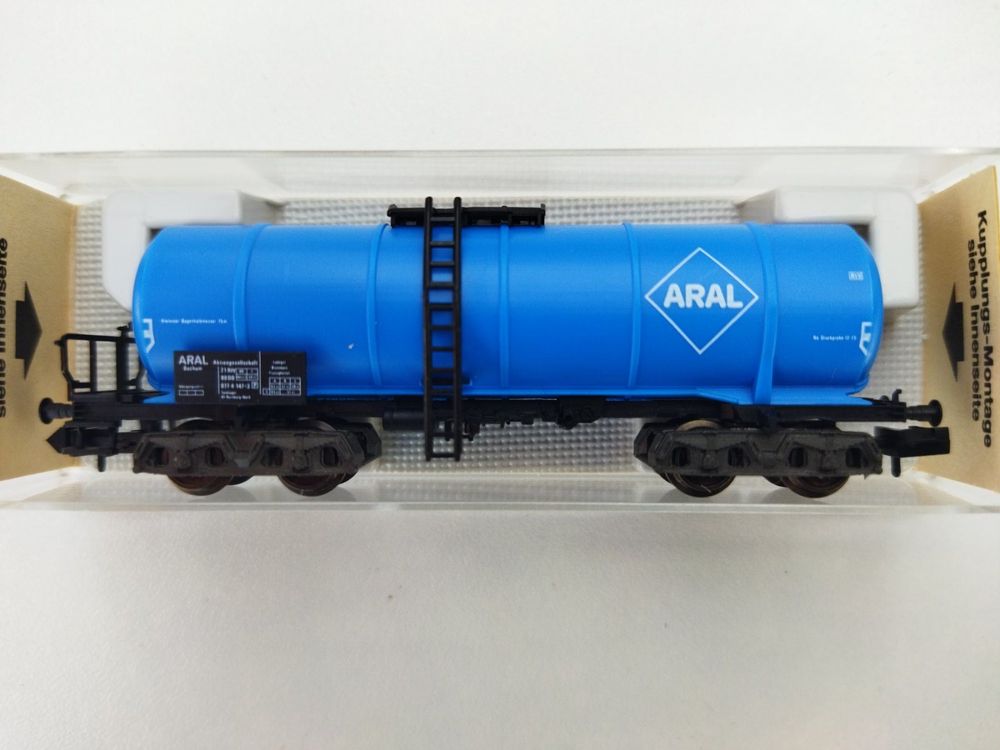 Tankwagen "ARAL", 4 Achsig, blau der DB von Fleischmann N | Kaufen auf Ricardo