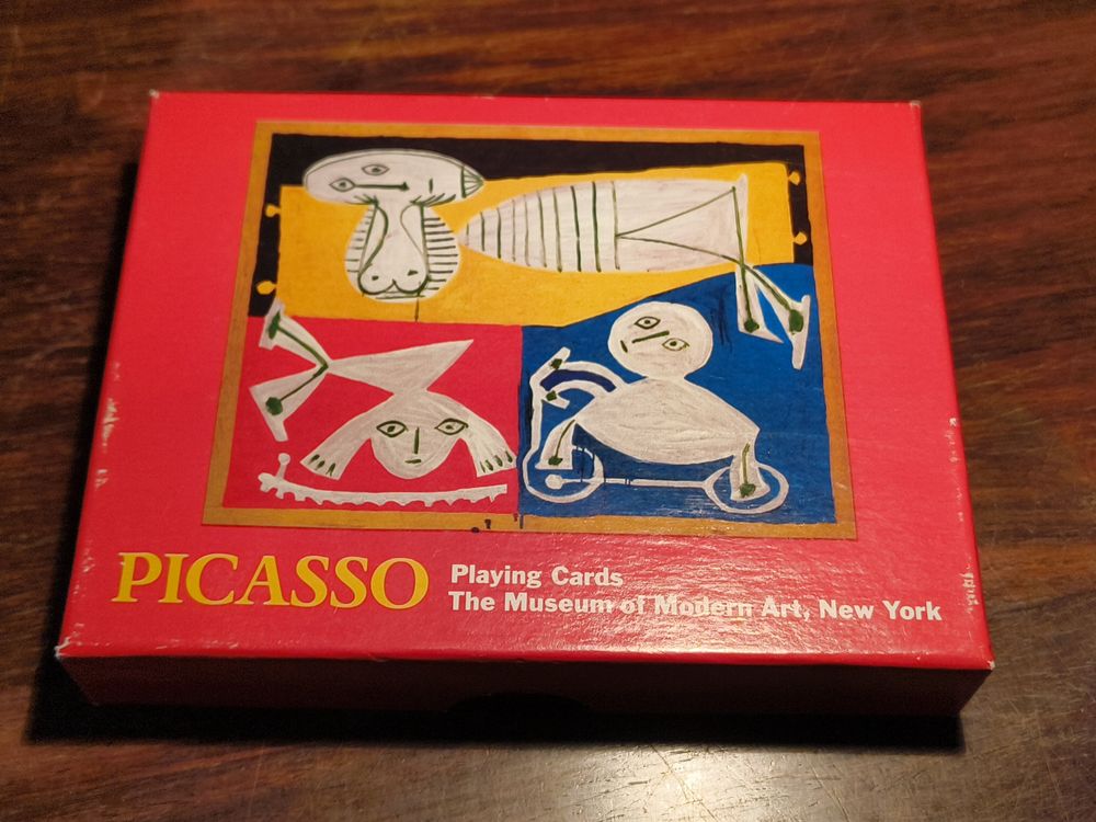 Picasso Playing Cards Museum oft Modern Art Ney York Poker (Gebraucht ...