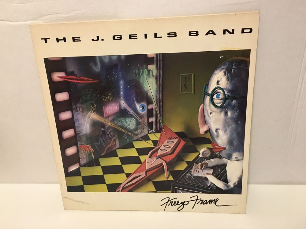 Schallplatte - THE J. GEILS BAND - Freeze Frame - 1981 (Gebraucht) in ...