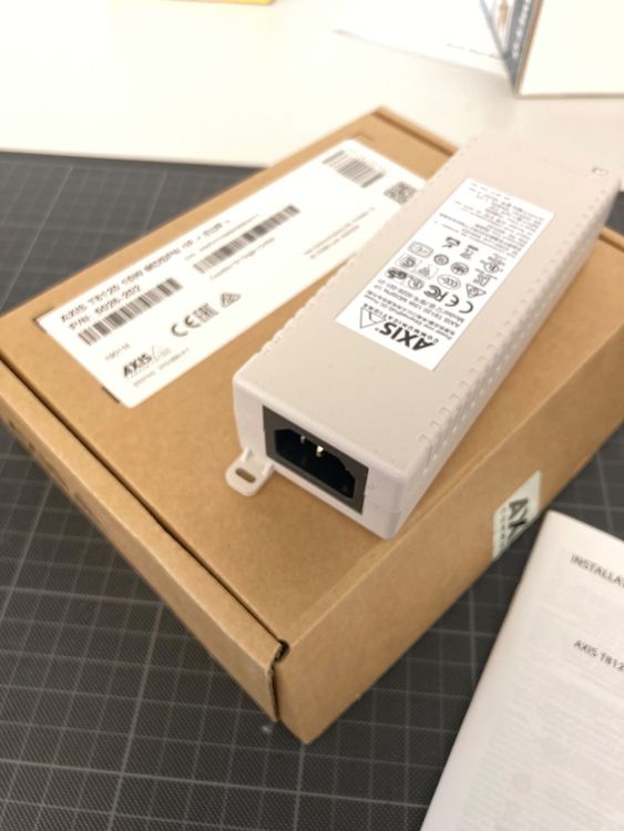 Ethernet zu PoE Adapter / Axis T8120 Midspan 15W 1-Port (Gebraucht) in ...
