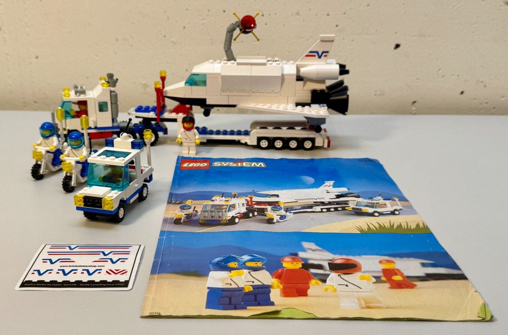 LEGO System Classic Town 6346 Shuttle Launching Crew 1992 (Gebraucht ...