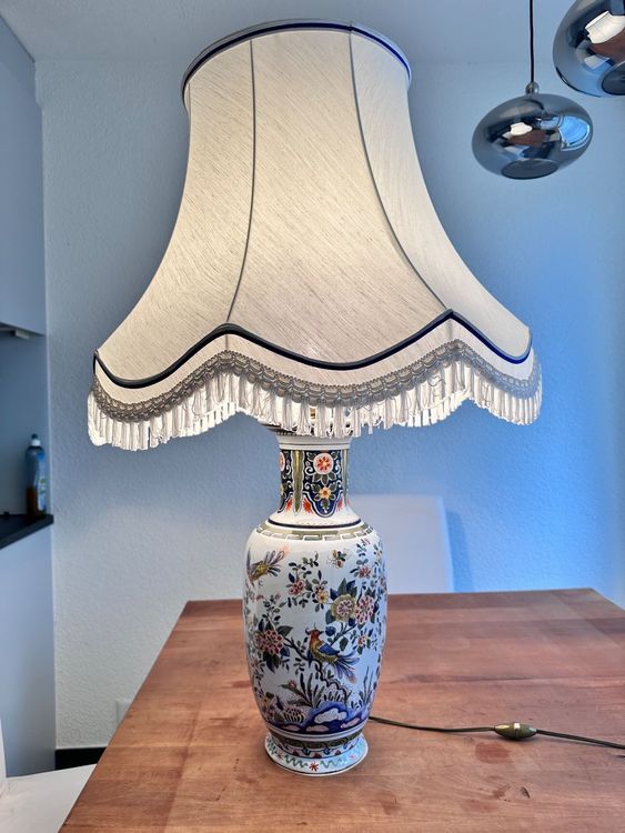 Porzelan Tischlampe Handgemalen Fait Main (Gebraucht) in Lindau für CHF ...