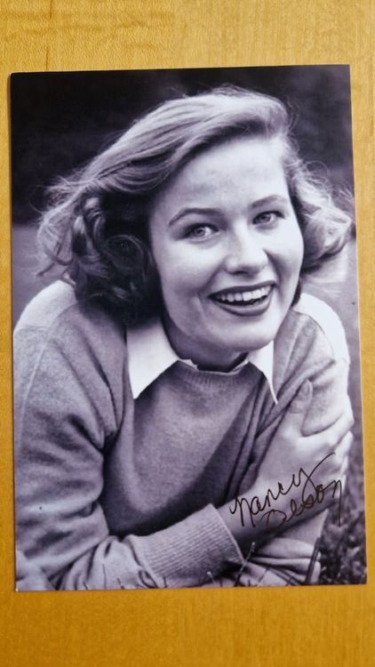 Nancy Olson, Original Autogramm auf Foto in s/w (Gebraucht) in Salmsach ...