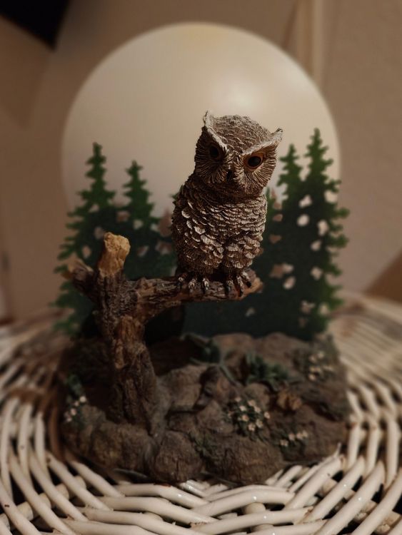 Einzigartige Lampe: Eule vor Vollmond /(Harry Potter Hedwig) (Gebraucht ...