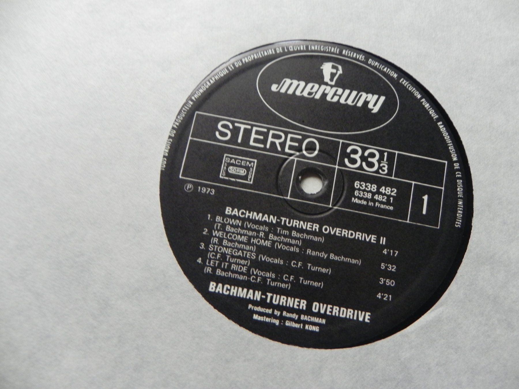 LP Kanada Rock Band Bachman Turner Overdrive 1973 BTO II (Gebraucht) in ...