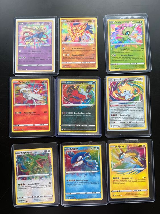 Pokemon Amazing Rare Karten inkl. Rayquaza, Celebi etc. (Neu (gemäss ...