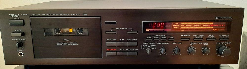 Yamaha KX-930 Stereo Cassette Deck 3 Head (HI-END) (Gebraucht) in ...