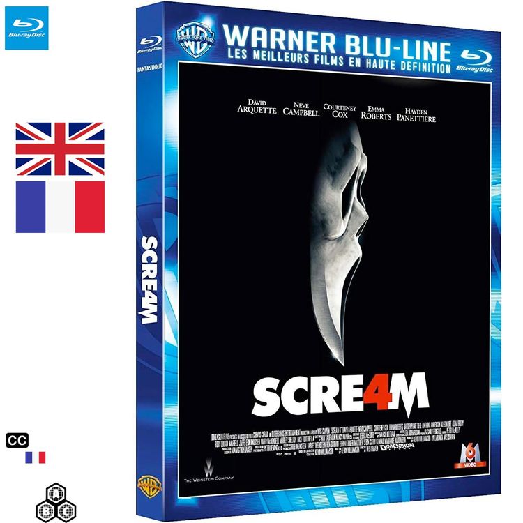 🎬Scream 4 (2011) - Blu-ray (D'occasion) à Semsales pour CHF 10 – avec ...