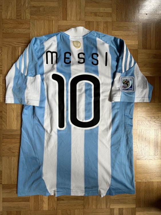 Original WM Messi Trikot Argentinien 2010 | Kaufen auf Ricardo
