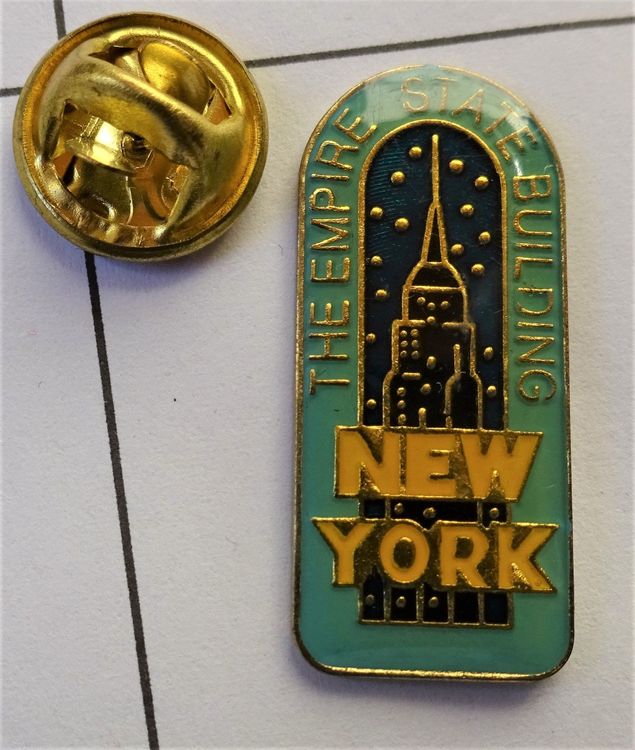 Pin New York, The Empire State Building (Gebraucht) in Utzenstorf für ...