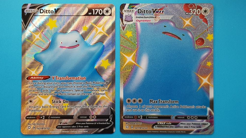 Ditto V + Ditto VMAX - Shiny Rare – Shining Fates - EN | Kaufen auf Ricardo