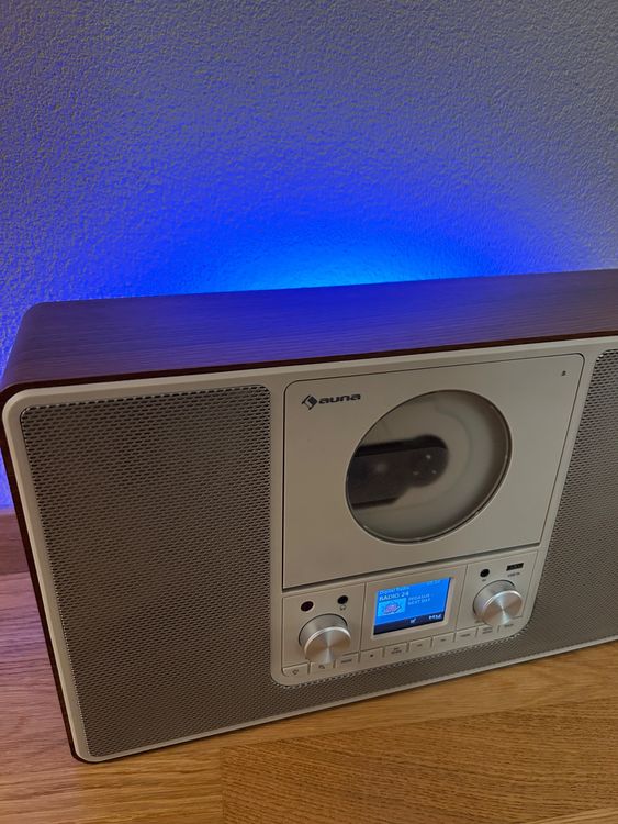 Auna Scala VCD Digital Radio mit Rückseitenbeleuchtung (Gebraucht) in ...