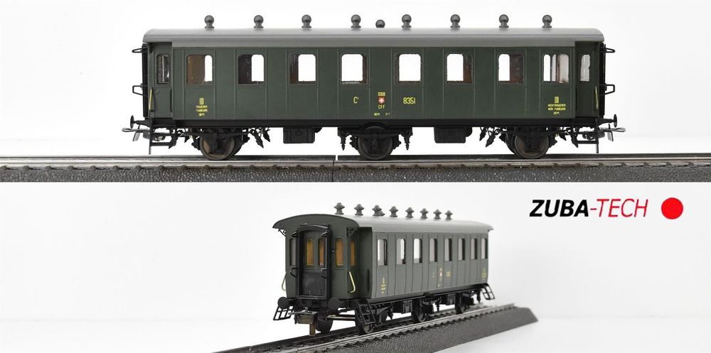 Fulgurex Personenwagen C3 SBB Messing H0 (Gebraucht) in St. Gallen für ...