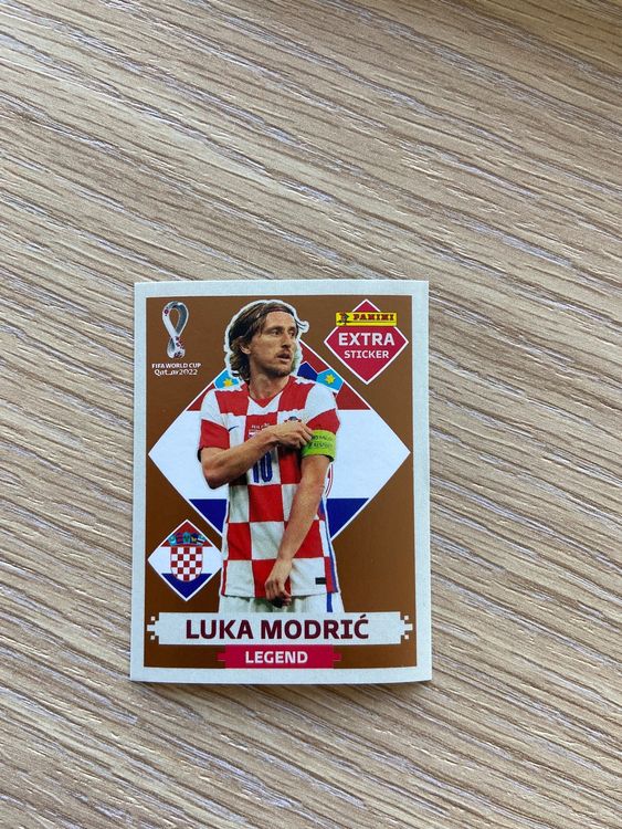 Panini 2022 Luka Modric Bronze Legend Extra Sticker | Kaufen auf Ricardo