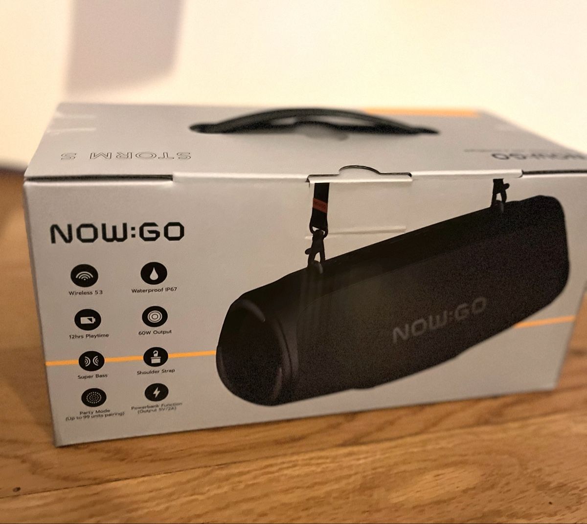 SpekNOW:GO Storm S - Portable Bluetooth Speaker - New in Box (Neu und ...