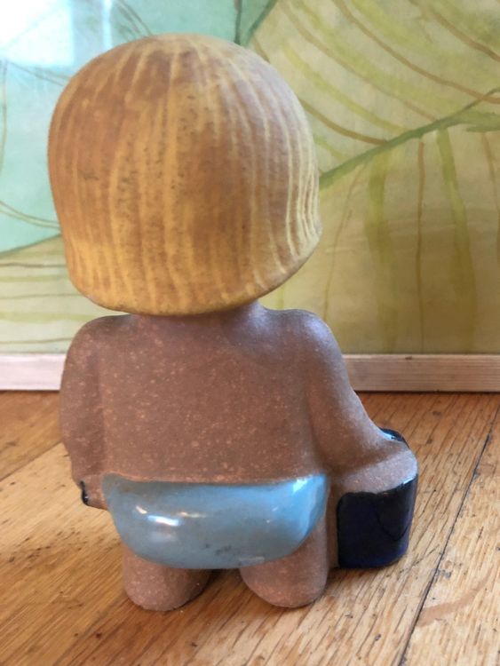 Lisa Larson "West" Steinzeug Figur, Kinder der Welt Serie (Gebraucht ...