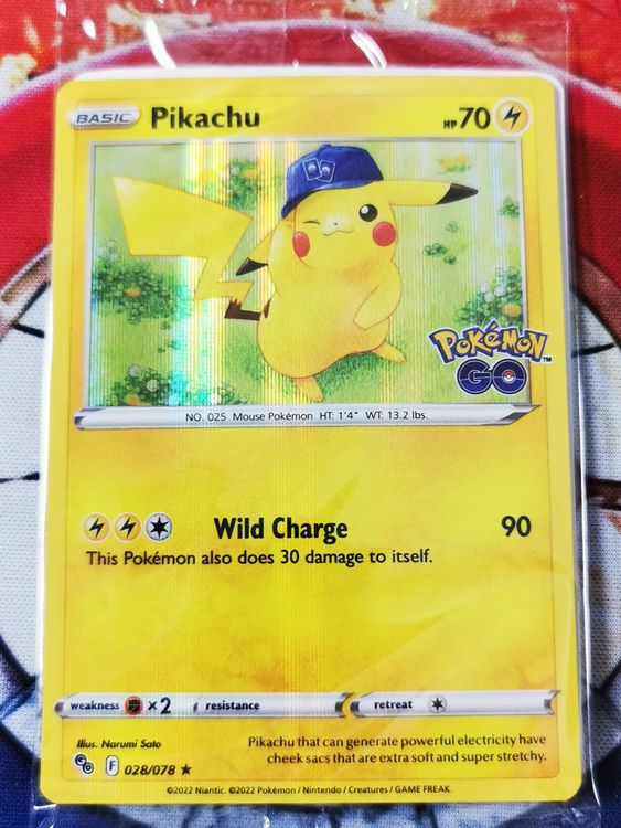 Pokemon Pikachu Go 028/078 promo EN | Kaufen auf Ricardo