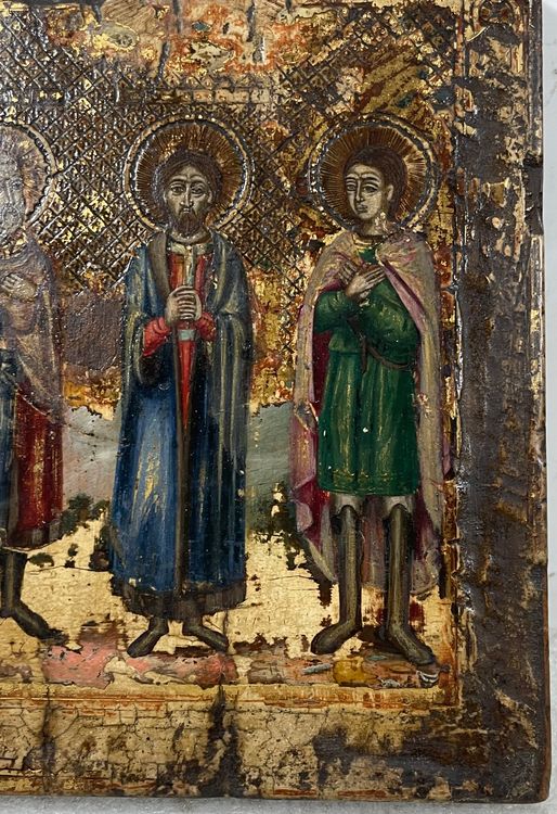 Alte Heilige Ikone Gemälde (Gebraucht) in Root für CHF 170 – mit Lieferung auf Ricardo kaufen