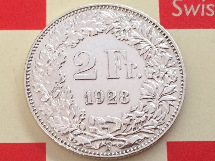 2 Franken 1928 vz, nur 0,75 Mio! (Gebraucht) in Elsau für CHF 20 – mit Lieferung auf Ricardo kaufen