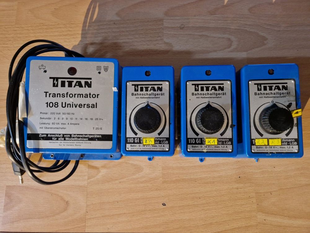Titan Trafos | Kaufen auf Ricardo