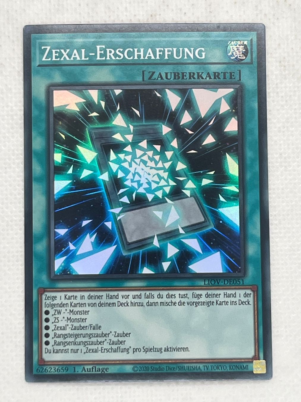 Yu-Gi-Oh! Karte - Zexal-Erschaffung - Selten (Gebraucht) in ...