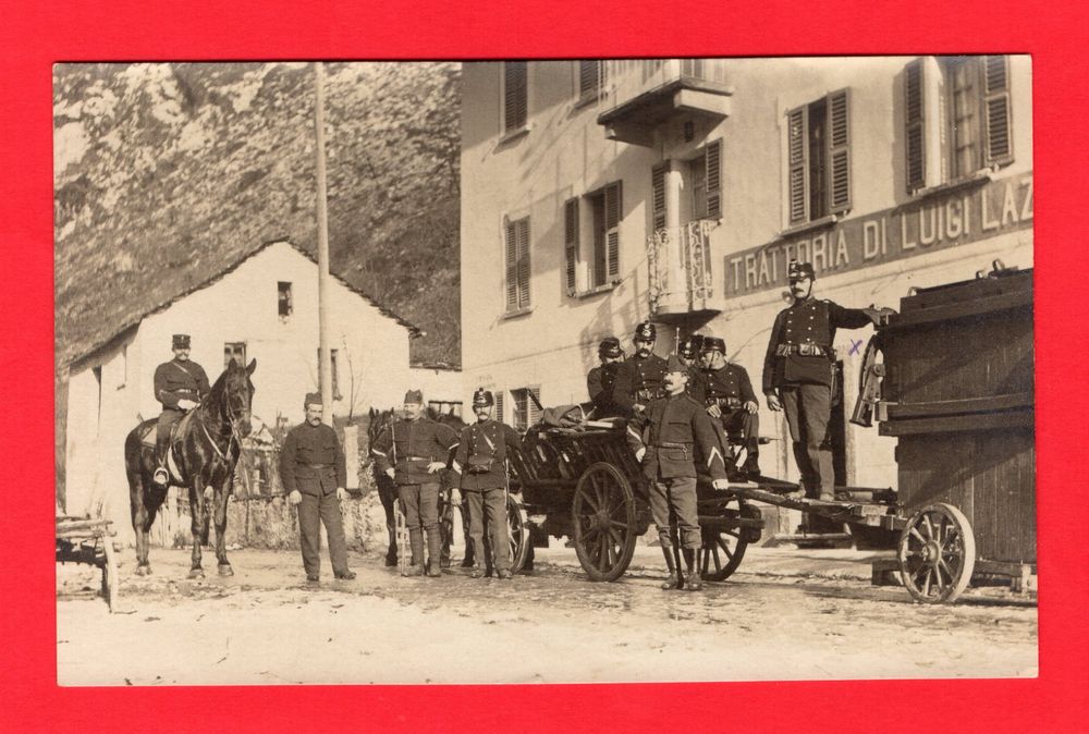 Biasca (TI) ? Bat 68 Bezirk Riviera ? TRATTORIA / Militär (Gebraucht ...