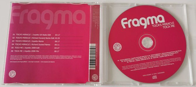 Fragma – Toca's Miracle / Toca Me (Maxi-CD) (Gebraucht) in Wilen b ...