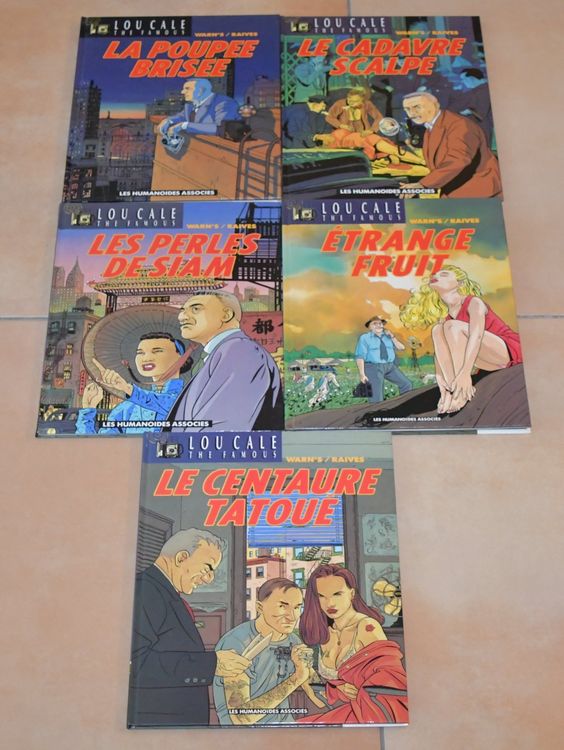 5 x LOU CALE...THE FAMOUS…Nr. 1–5… Les Humanoides 1990-1993 (Gebraucht ...