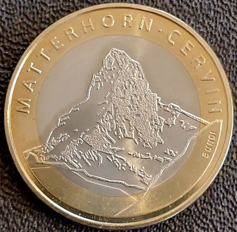 10 Fr. Gedenkmünze 2004 stgl Matterhorn / aus Münzsatz (Neu (gemäss Beschreibung)) in ...