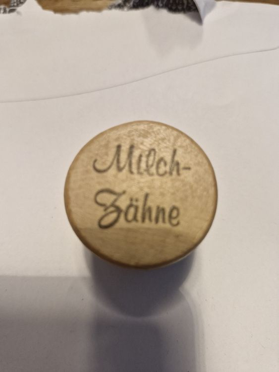 Holzdose Milchzähne personalisiert "Luca" neu | Kaufen auf Ricardo