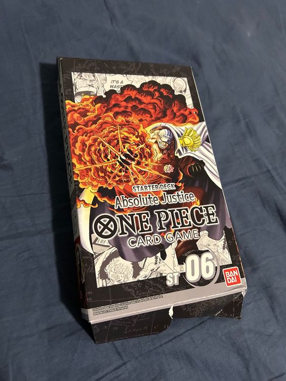 One Piece Absolute Justice ST-06 Starter Deck English (Neu (gemäss ...