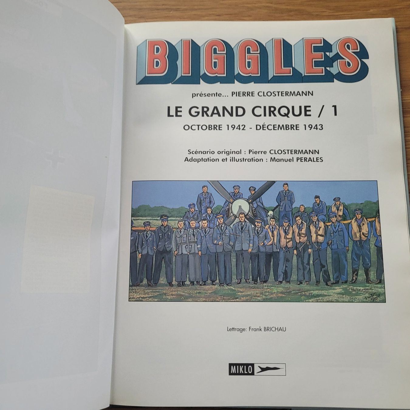 BD Biggles Présente Pierre C. Le Grand Cirque1 (Jaquette N°) (Gebraucht ...