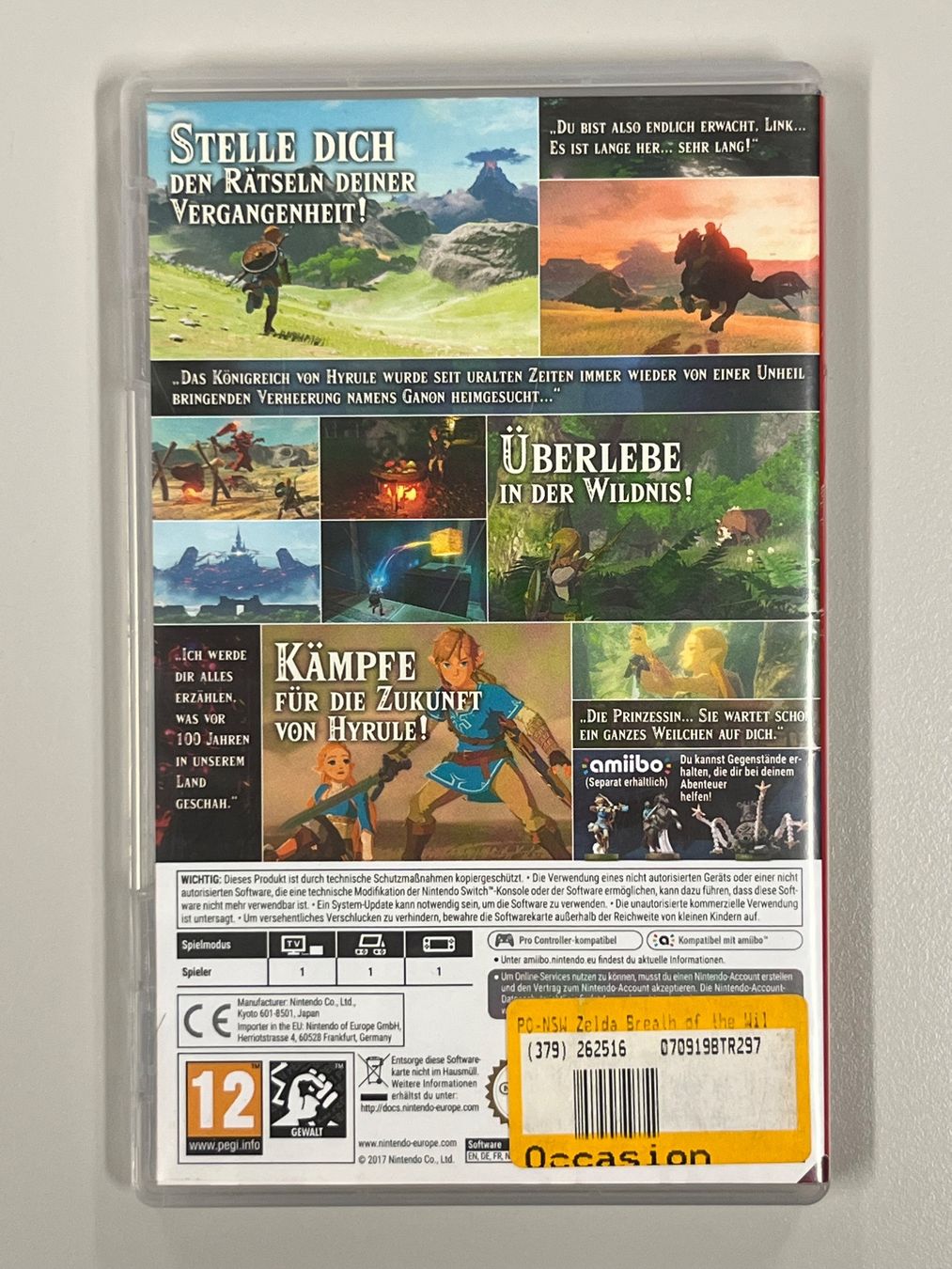 Zelda Breath of the Wild - Nintendo Switch (Gebraucht) in Biel/Bienne ...